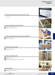 Sliding door fitting Vertico Mono Assembly - Hettich