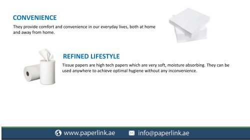Tissue papers