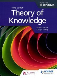 9780198497707 IB Theory of Knowledge Course Book FB