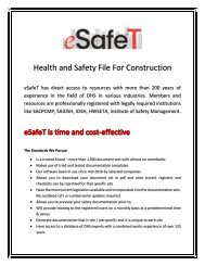 Safety File Template South Africa