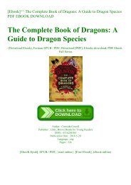 PDF The Complete Book of Dragons: A Guide to Dragon Species (How to ...