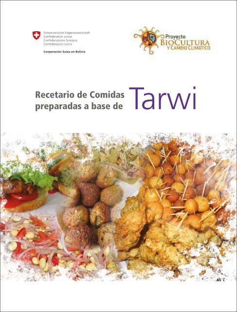 Anexo 5. Recetario de comidas preparadas a base de Tarwi