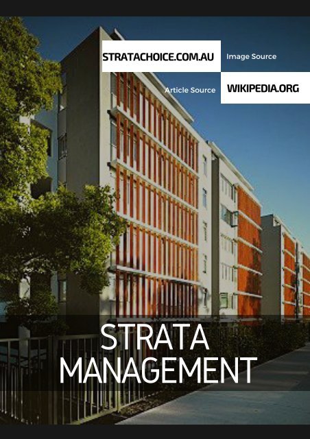Strata management