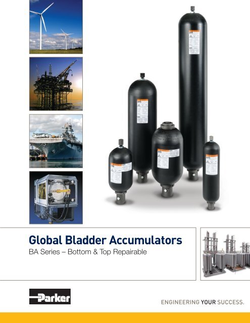 HY10-1650 BA Series Global Bladder Accumulators