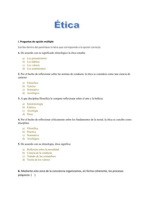 ETICA