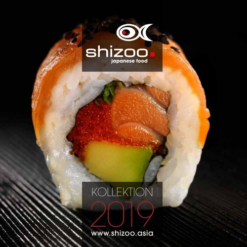 Speisekarte shizoo. 2019 NEU