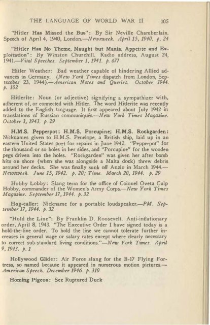 104 THE LANGUAGE OF WORLD