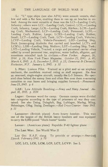 120 THE LANGUAGE OF WORLD