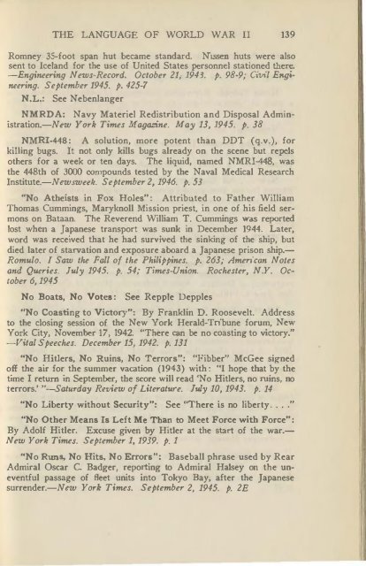 138 THE LANGUAGE OF WORLD