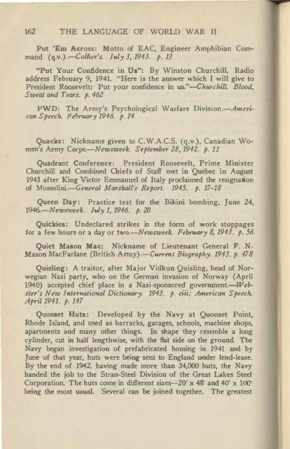 162 THE LANGUAGE OF WORLD