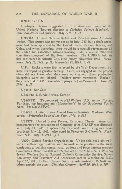 202 THE LANGUAGE OF WORLD