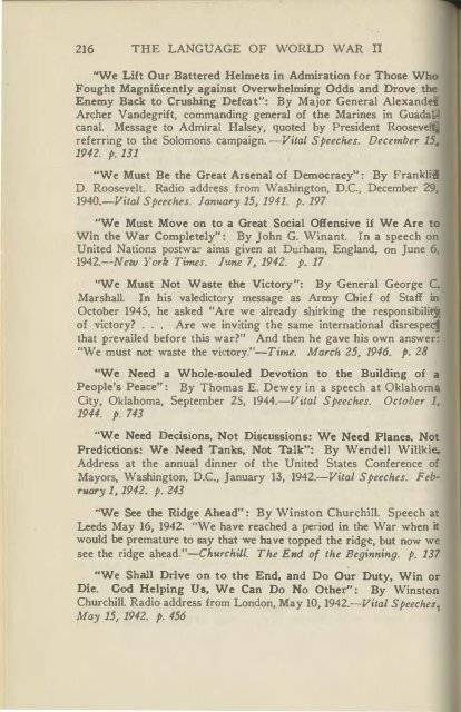 216 THE LANGUAGE OF WORLD