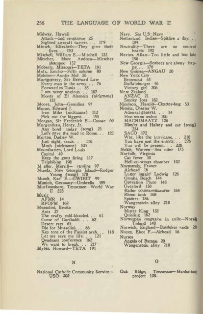 256 THE LANGUAGE OF WORLD
