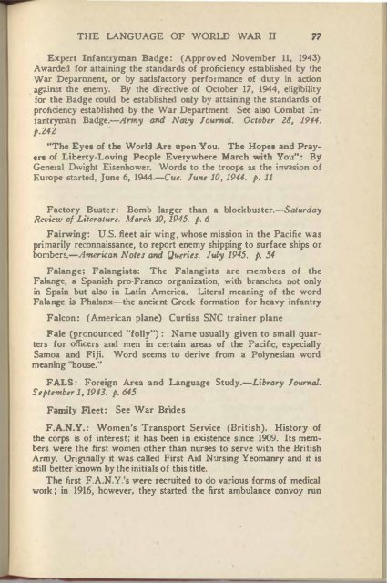 76 THE LANGUAGE OF WORLD