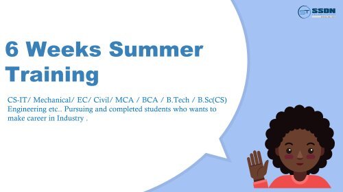 6 Weeks Summer Training