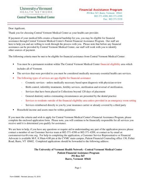 Financial-Assistance-Application-2019