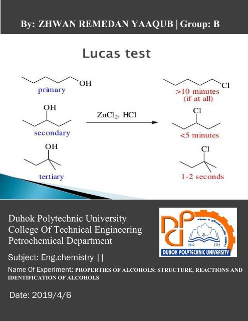 Lucas Reagent Structure