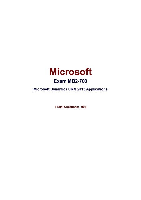Microsoft-MB2-700