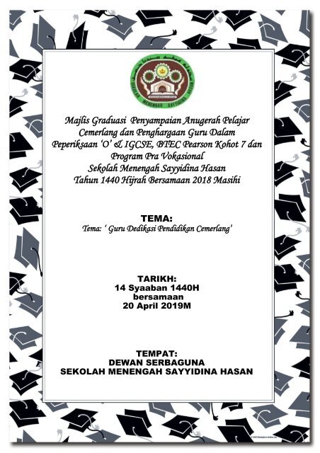 Academic Awards Programme Book