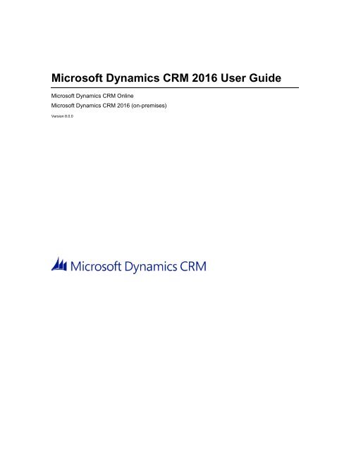 Microsoft_Dynamics_CRM_2016_User_Guide