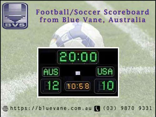 Football-Soccer Scoreboard at an affordable price from Blue Vane