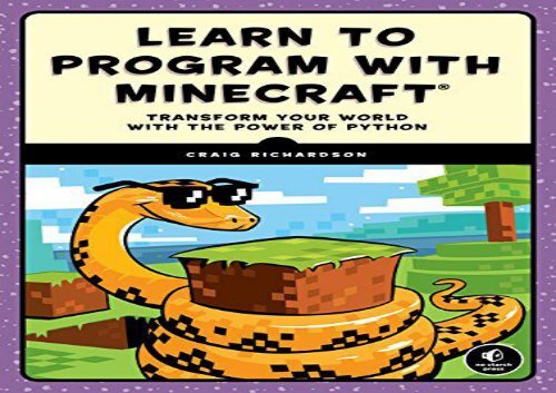 [DOWNLOAD] PDF Learn to Program with Minecraft