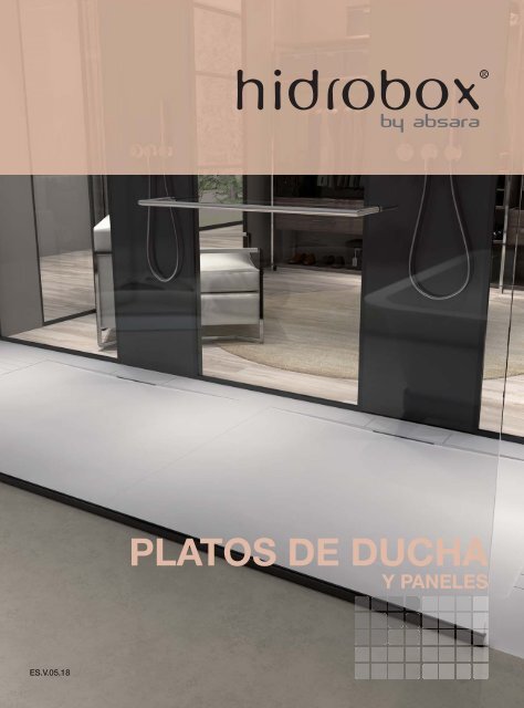Hidrobox - Catálogo + Tarifa - 2018 - Platos de ducha y paneles