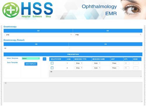 HospitalSoftwareShop launches ERP for Eye Hospitals (Ophthalmology EMR)