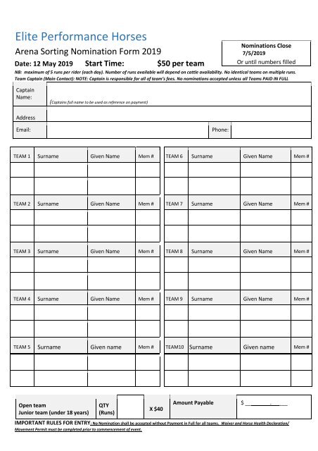 RANCH Sorting Noms 12:7