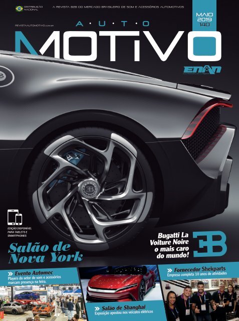 REVISTA AUTOMOTIVO - EDIÇÃO 140 - MAIO DE 2019