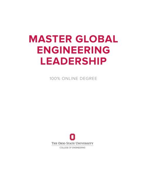 Master Global Engineering Leadership