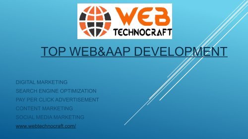 Top web &amp; aap development