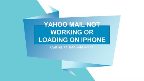 Yahoo Mail not working or Loading on iPhone