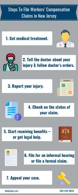 Steps to Process Worker’s Compensation Claim