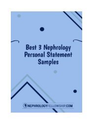 6 Best Samples of Personal Statement in Cardiology