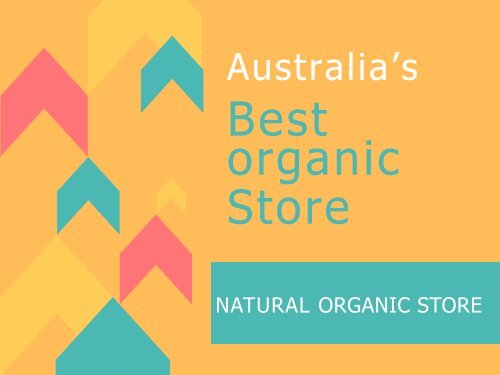 Organic Store in Australia
