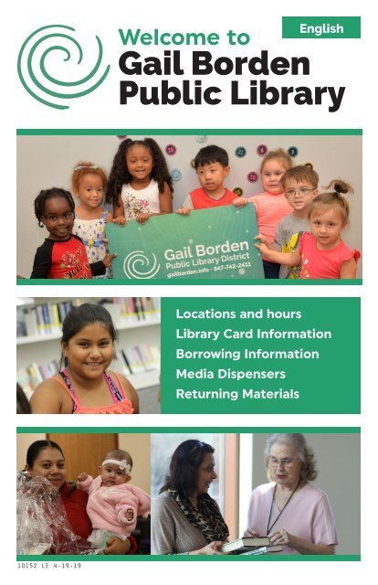 Welcome to GBPL Handout