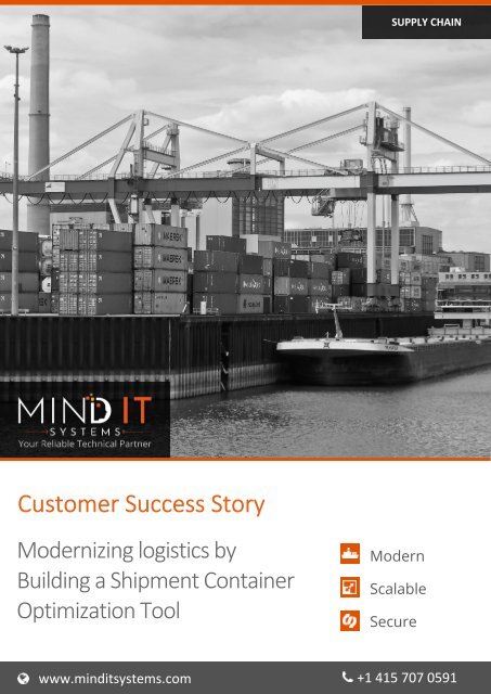 Modernizing Logistics