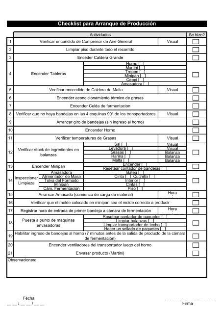 Checklist De Produccion – Checklist: ¿qué es, cuáles son los beneficios ...