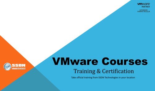 Vmware Courses PPT