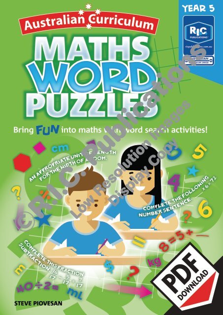 20979_Maths_word_puzzles_Year_5_Samples