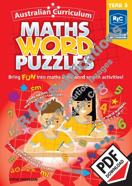 20977_Maths_word_puzzles_Year_3_Samples