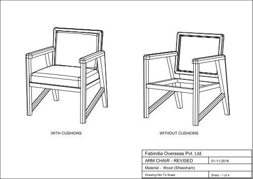 ARM CHAIR - REVISED