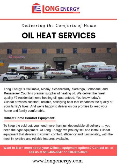 Home Heating Oil Delivery & Equipment