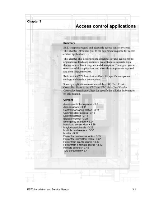 Security applications 2.2