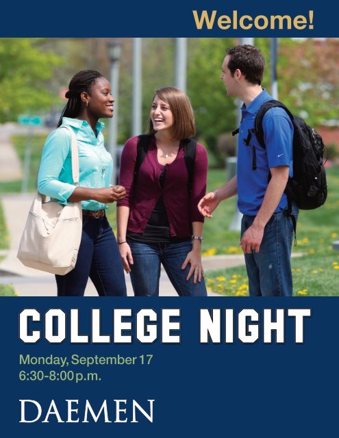 5424 College Night Program Booklet complete