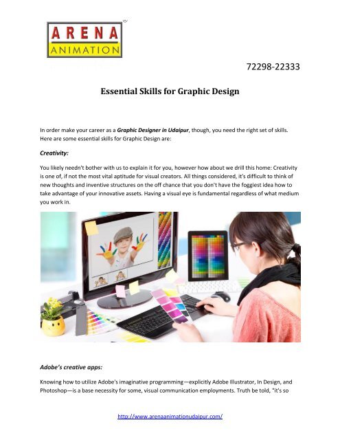 Essential Skills for Graphic Design