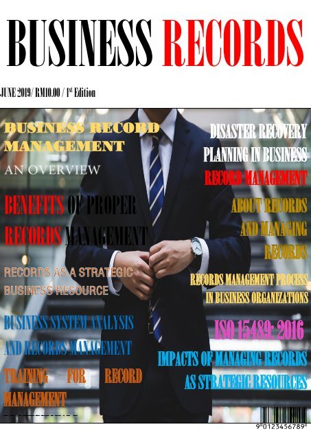 MAGAZINE BUSINESS RECORD