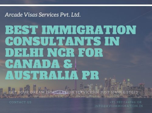 Arcade Visas Services Pvt. Ltd.