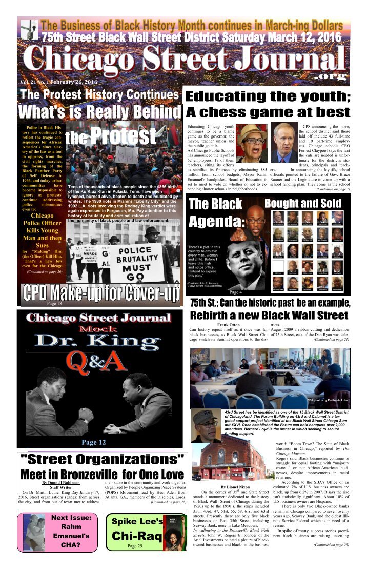 18 free Magazines from CHICAGOSTREETJOURNAL